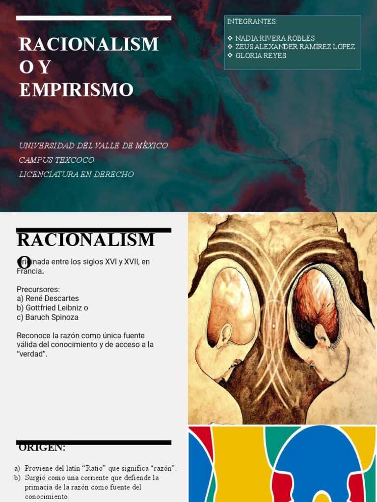 RACIONALISMO | PDF | René Descartes | Razón
