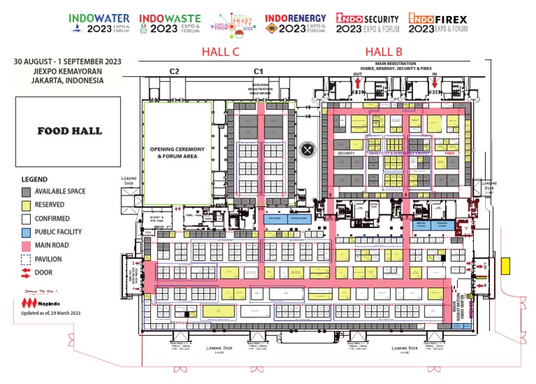 FloorPlan IDW, IISMEX, ISF 2023 JIEXPO (A 29 Mar 2023) | PDF