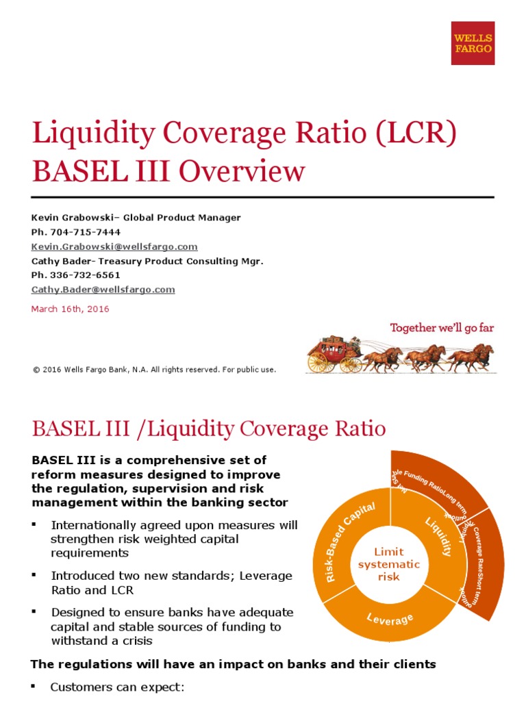 Liquidity Coverage Ratio (LCR) BASEL III Overview | PDF | Basel Iii | Banks