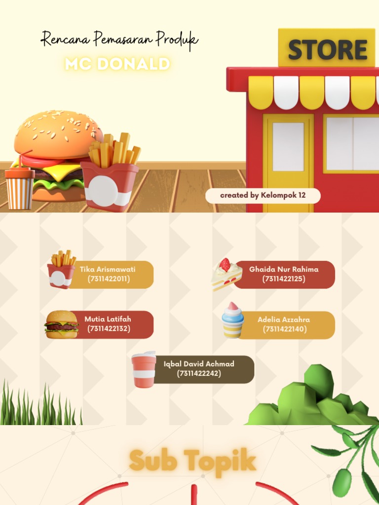 Rencana Pemasaran Produk | PDF