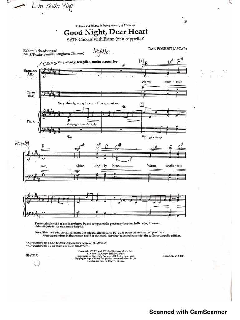 Good Night Dear Heart - 20200105212148 PDF | PDF