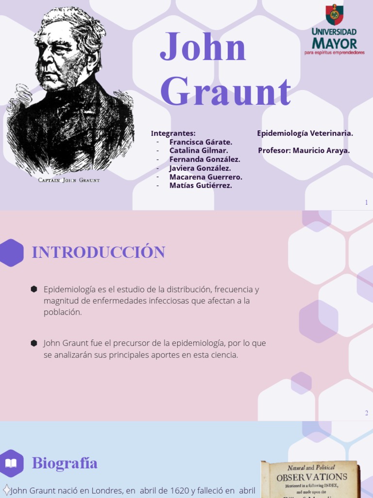 John Graunt | PDF | Epidemiología | Salud pública
