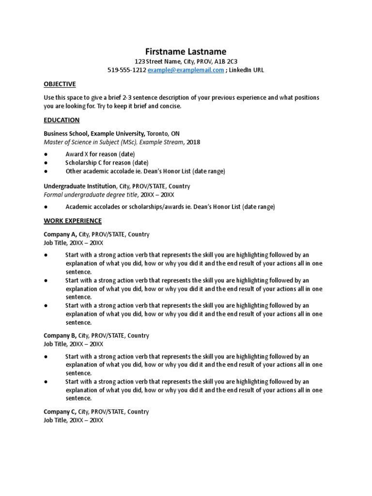 Professional Resume Template Guide | PDF | Cognition | Cognitive Science