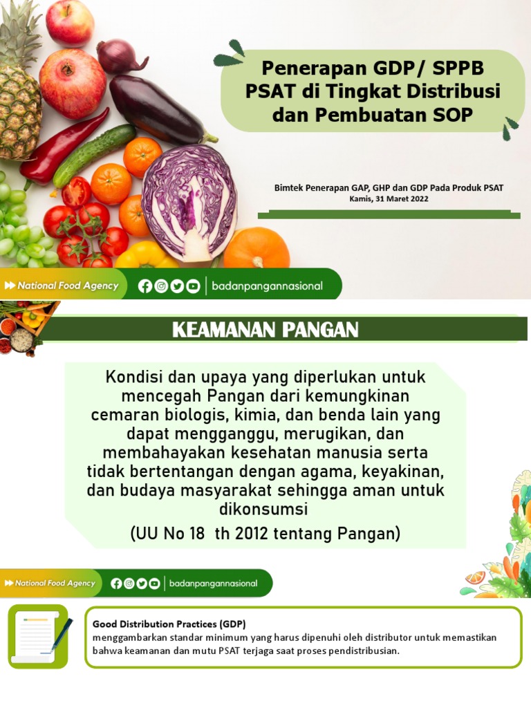 GDP Dan Pembuatan SOP | PDF