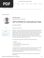 Part-1 - SAP S - 4 HANA - Rebate Settlement Process - Condition ...
