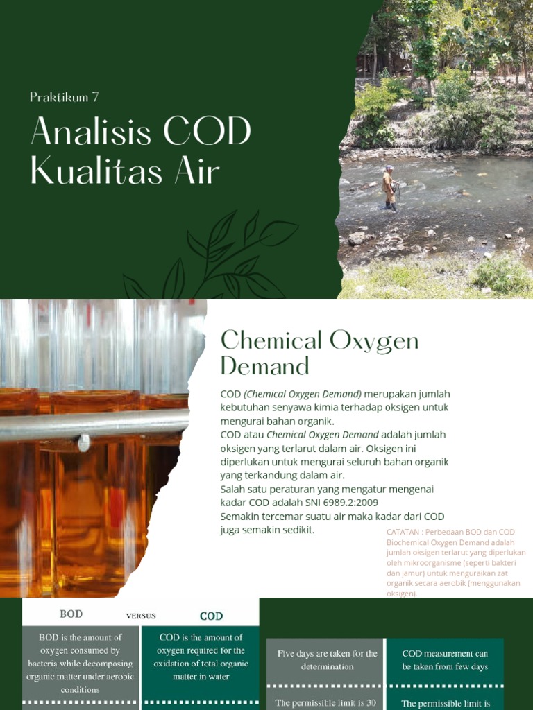 Analisis COD Kualitas Air | PDF