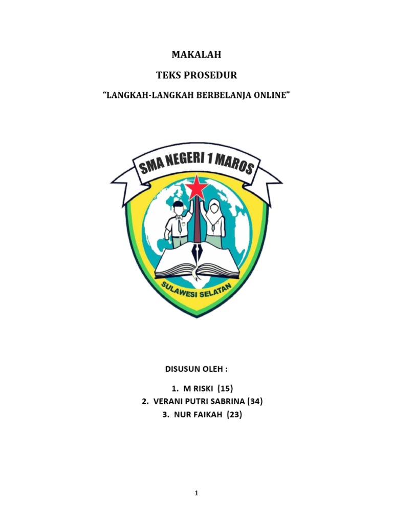 Tugas Teks Prosedur | PDF