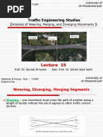 AASHTO Weaving Length | PDF | Interchange (Road) | Controlled Access ...