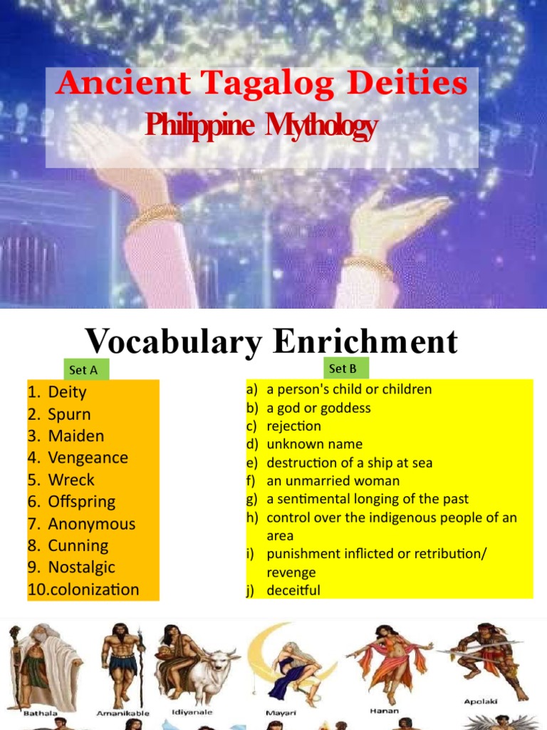 Ancient Tagalog Deities: Philippine Mythology | PDF | Deities ...