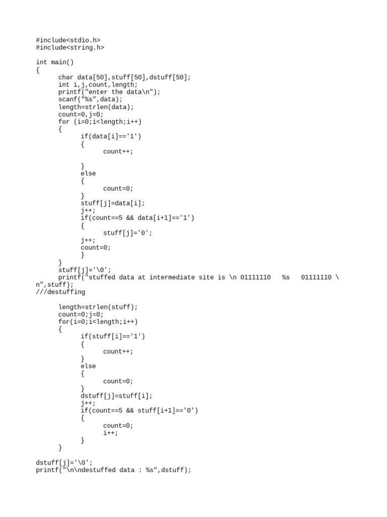 Computer Networks Lab Part B C Program 2019 Pdf Vertex Graph Theory Transmission 0085