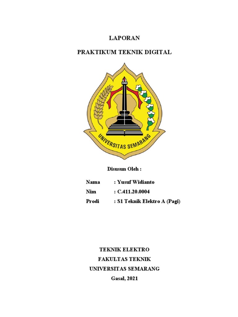 Laprak Teknik Digital - C.411.20.0004 - Yusuf Widianto | PDF