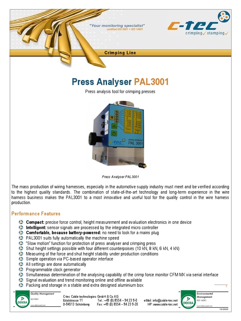 Prospekt - PAL 3001 - EN - 2020 | PDF | Laptop | Personal Computers