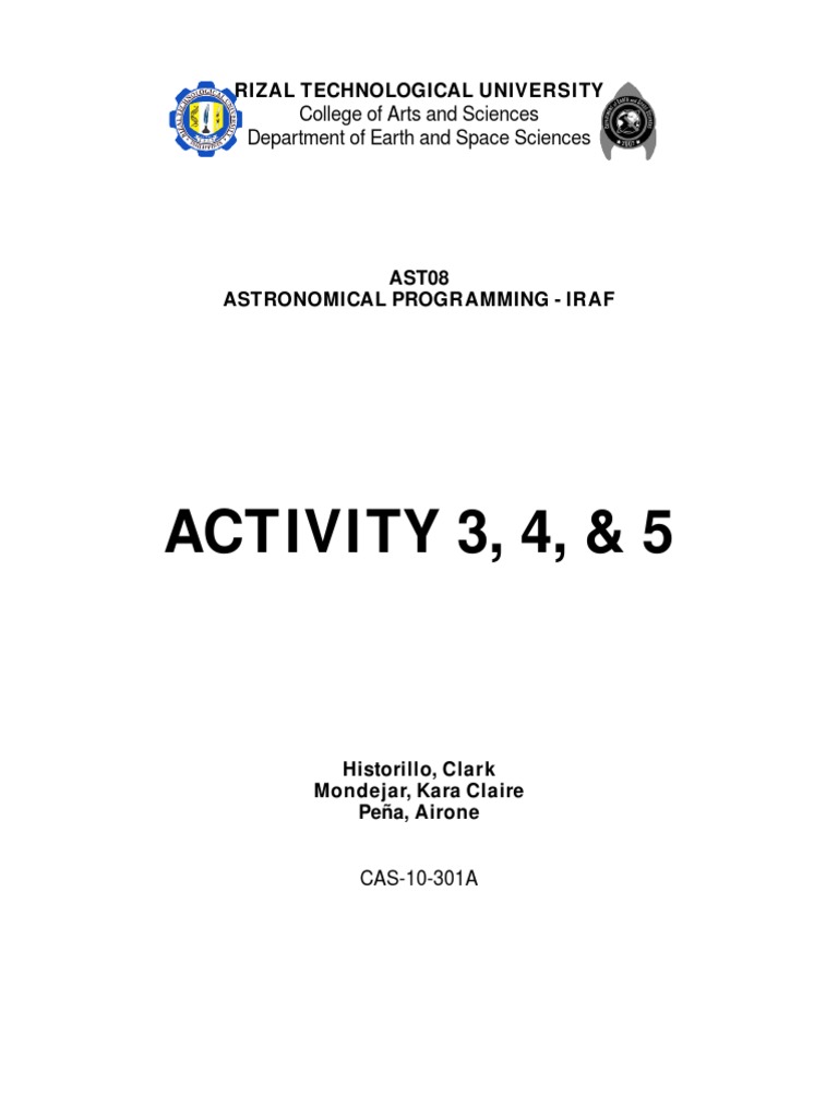 IRAF | PDF | Computing | Computer Engineering