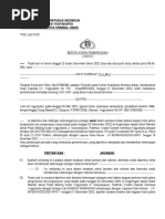 Contoh BERITA ACARA PEMERIKSAAN TERSANGKA | PDF