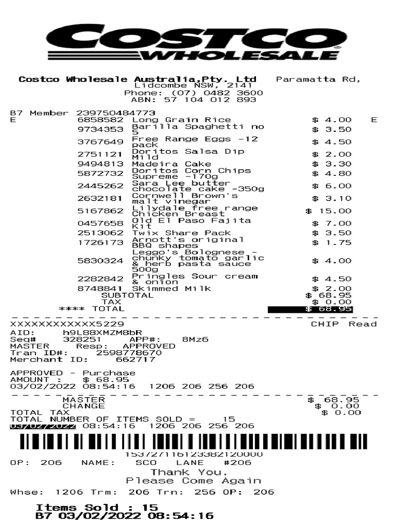 Costco Aus - PNG | PDF