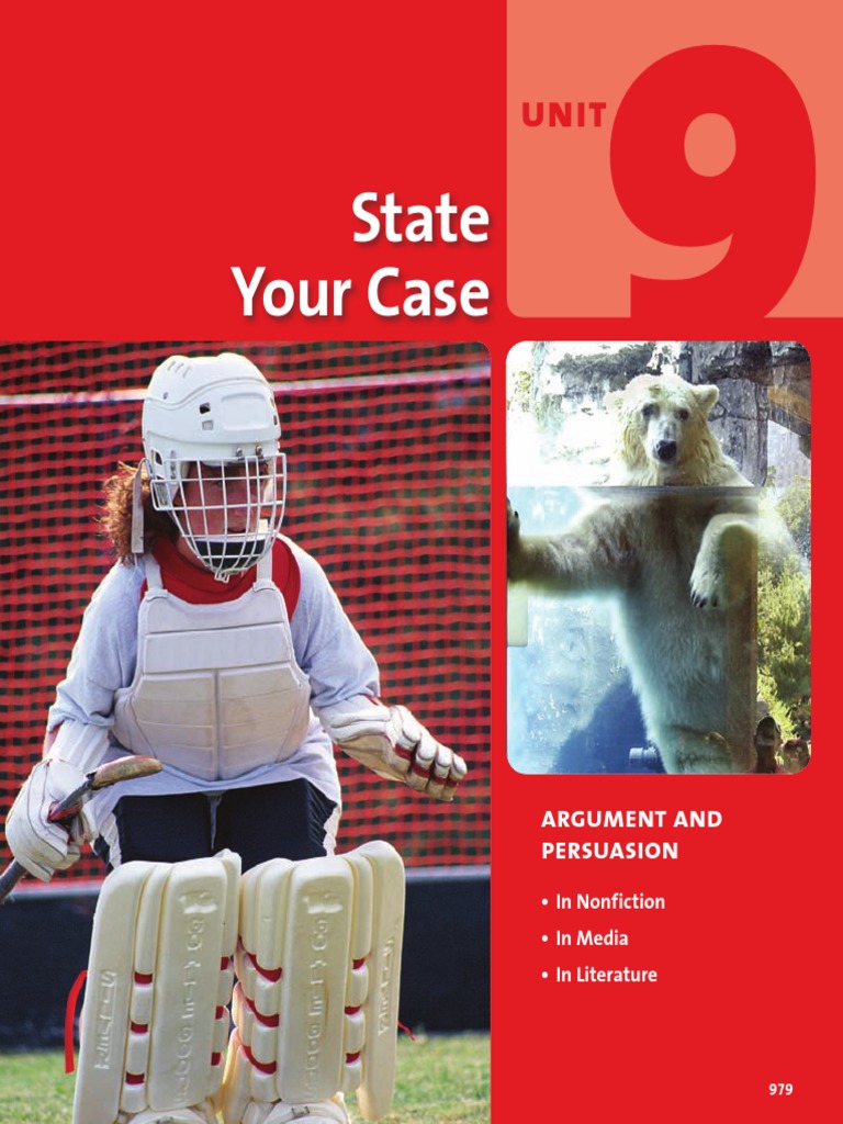 State Your Case: Argument and Persuasion | PDF | Advertising | Argument
