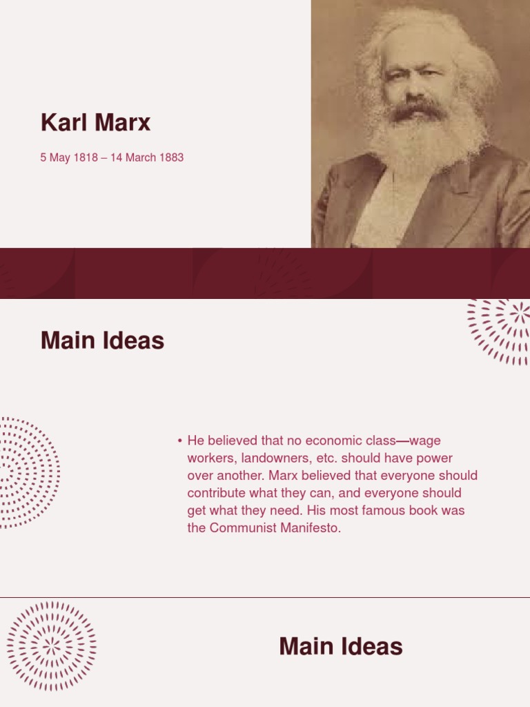 Karl Marx | PDF | Karl Marx | Marxism