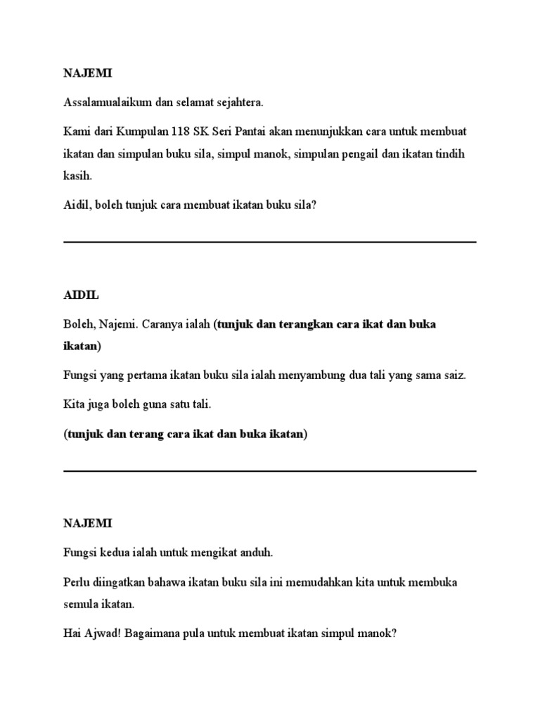 Panduan Ikatan Tali Praktis | PDF