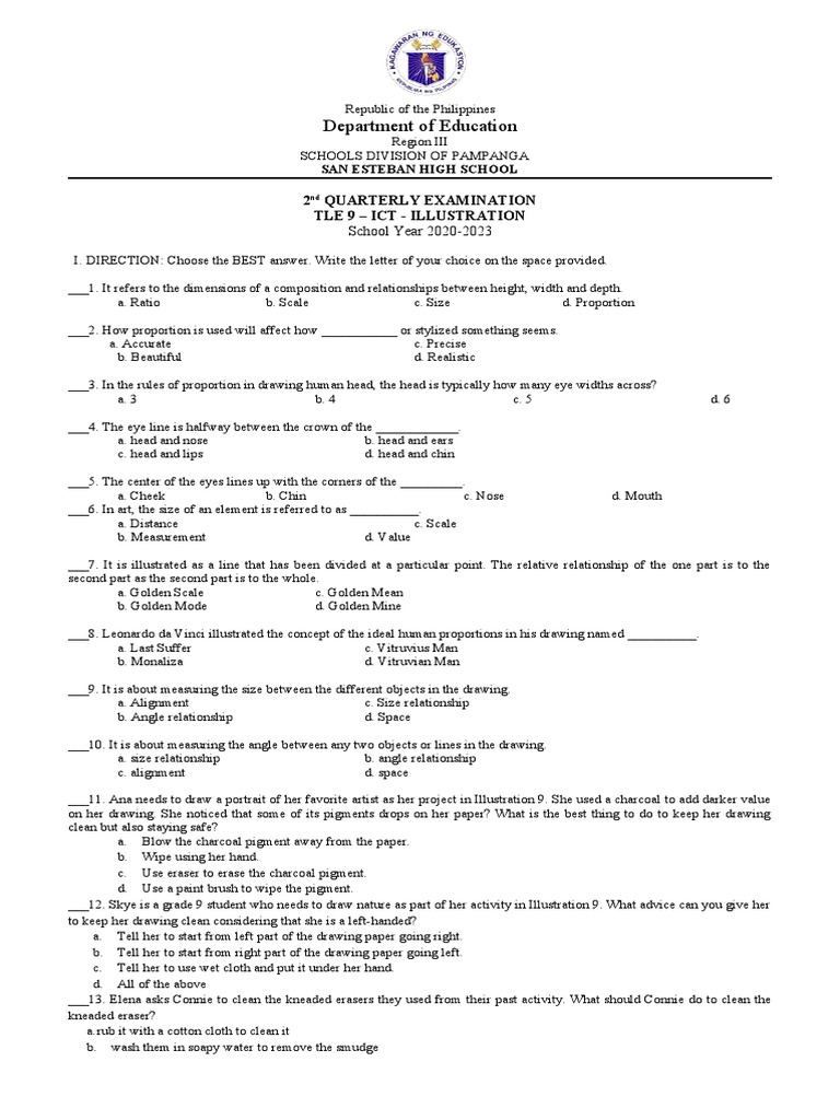 2nd PT ILLUSTRATION 9 | PDF | Drawing | Perspective (Graphical)