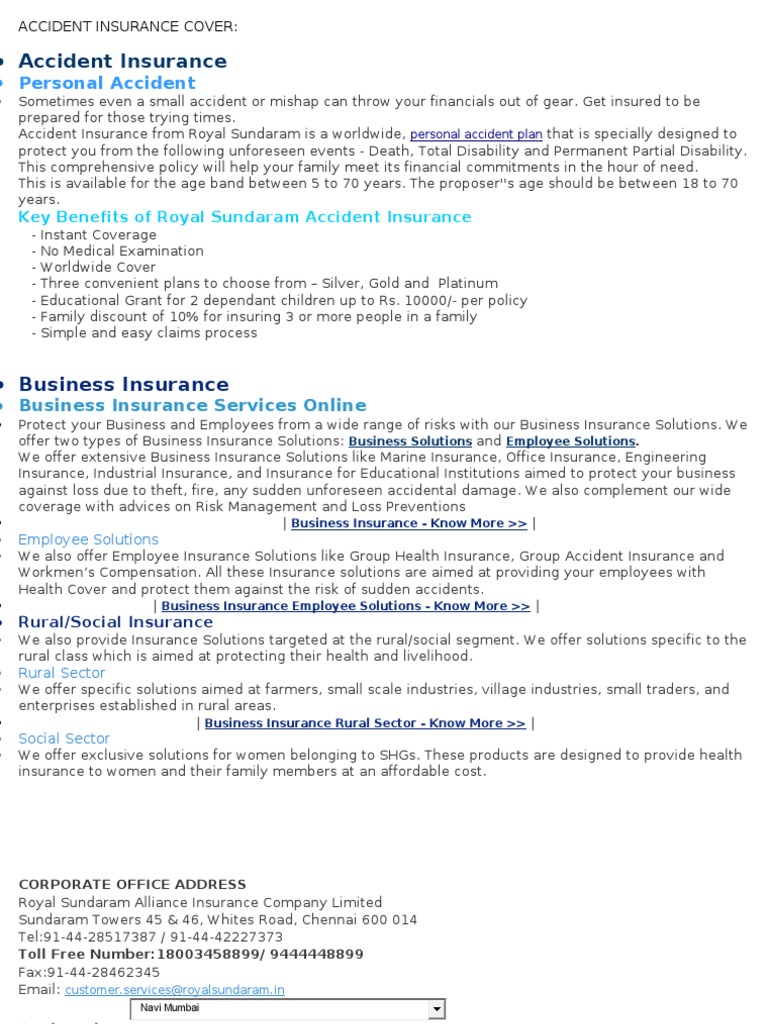 Accident Insurance Cover | PDF | Insurance | Defamation
