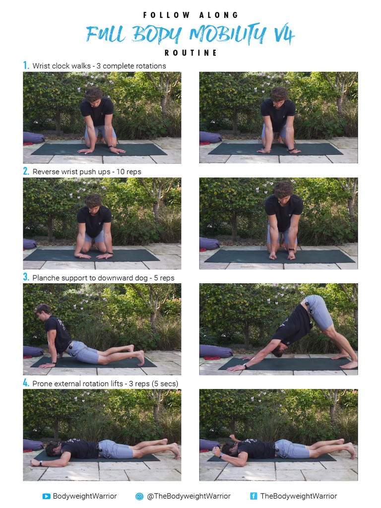 Full Body Mobility | PDF | Language Arts & Discipline