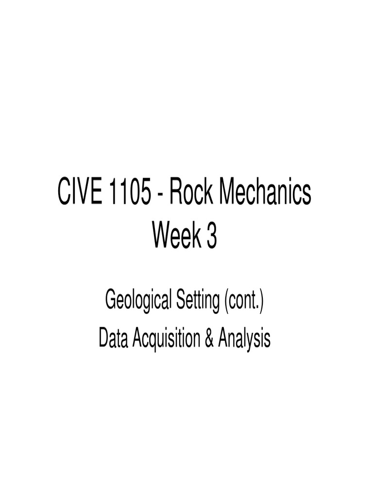 Week4 Lecture Notes Geol Set Data Acquisition-1 | PDF | Rock (Geology ... Week4 Lecture Notes Geol Set Data Acquisition-1 | PDF | Rock (Geology ...