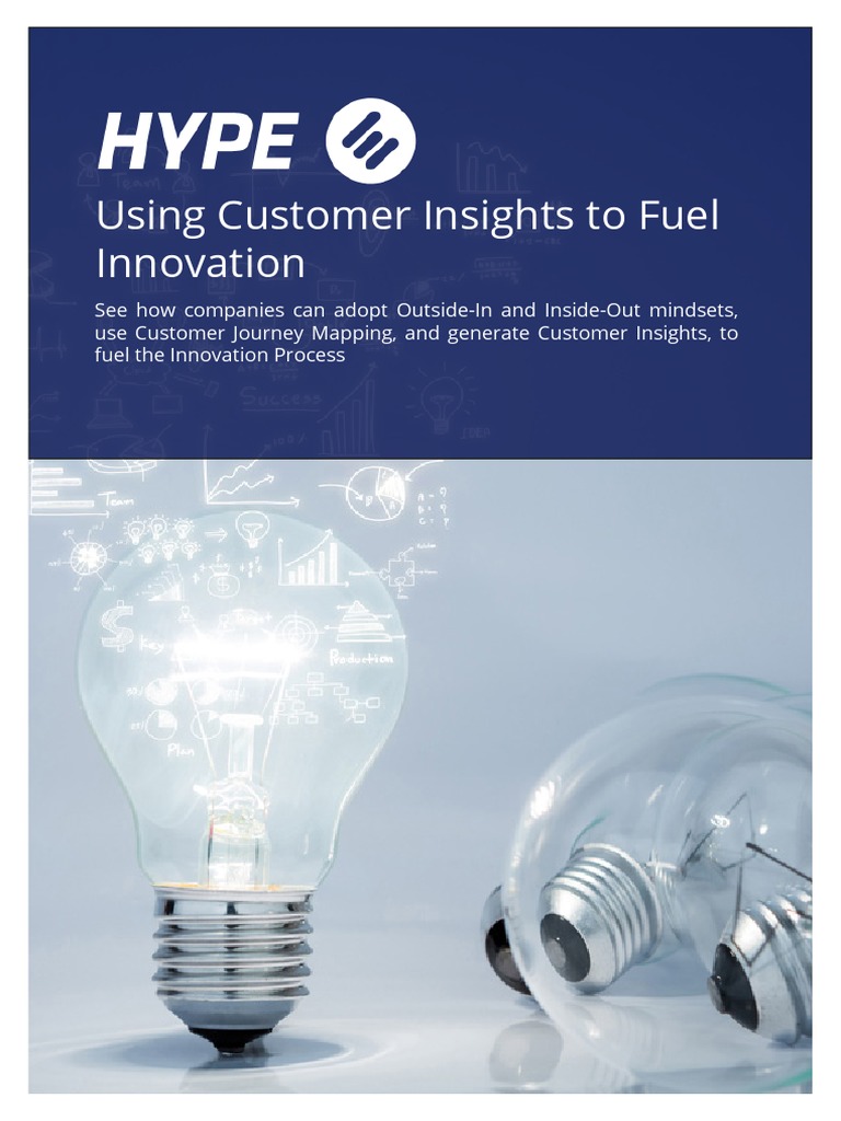 HYPE - Using Customer Insights To Fuel Innovation | PDF | Customer ...