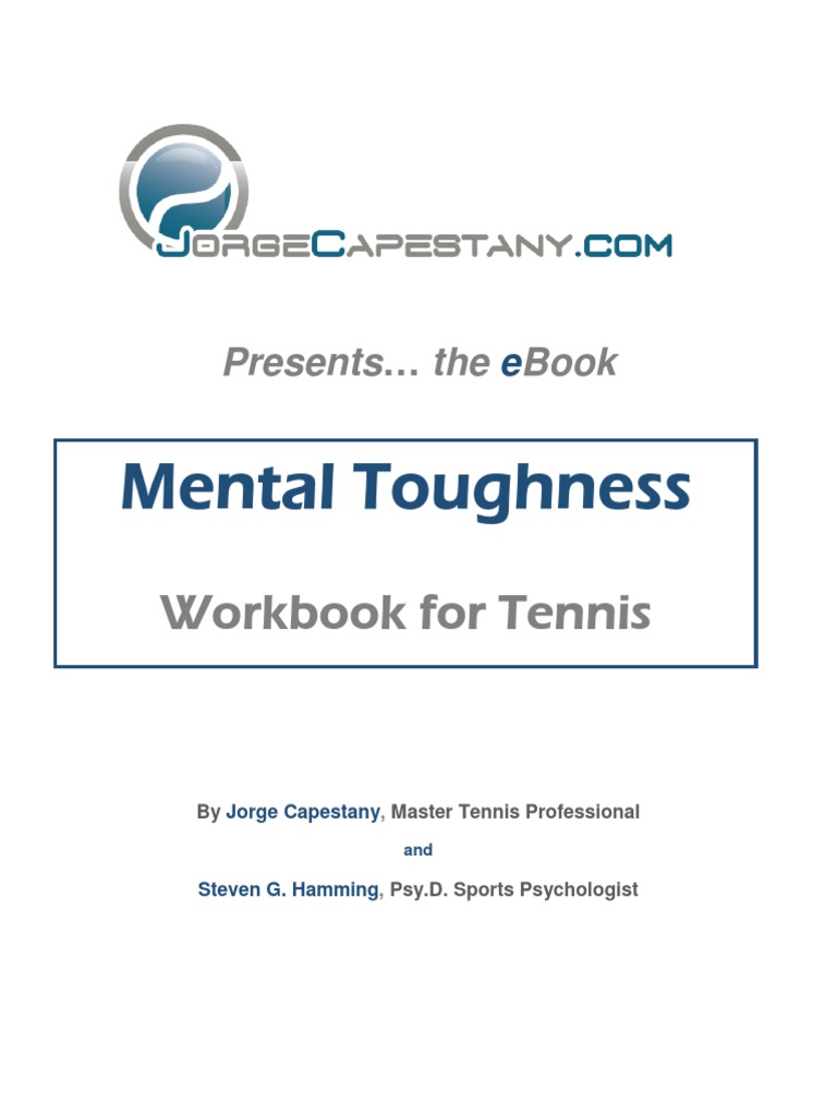 Mental Toughness - Workbook For Tennis | PDF