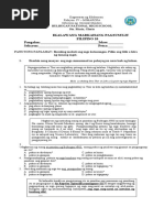 Filipino 10 (Tos) 1ST Quarter | PDF