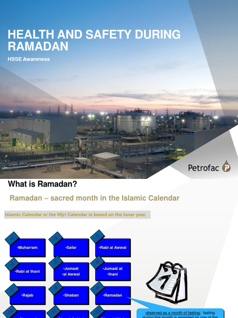 HSSE Awareness DuringRamadan | PDF | Ramadan | Drink