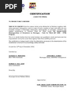 Barangay Assembly Post Activity Report Template | PDF