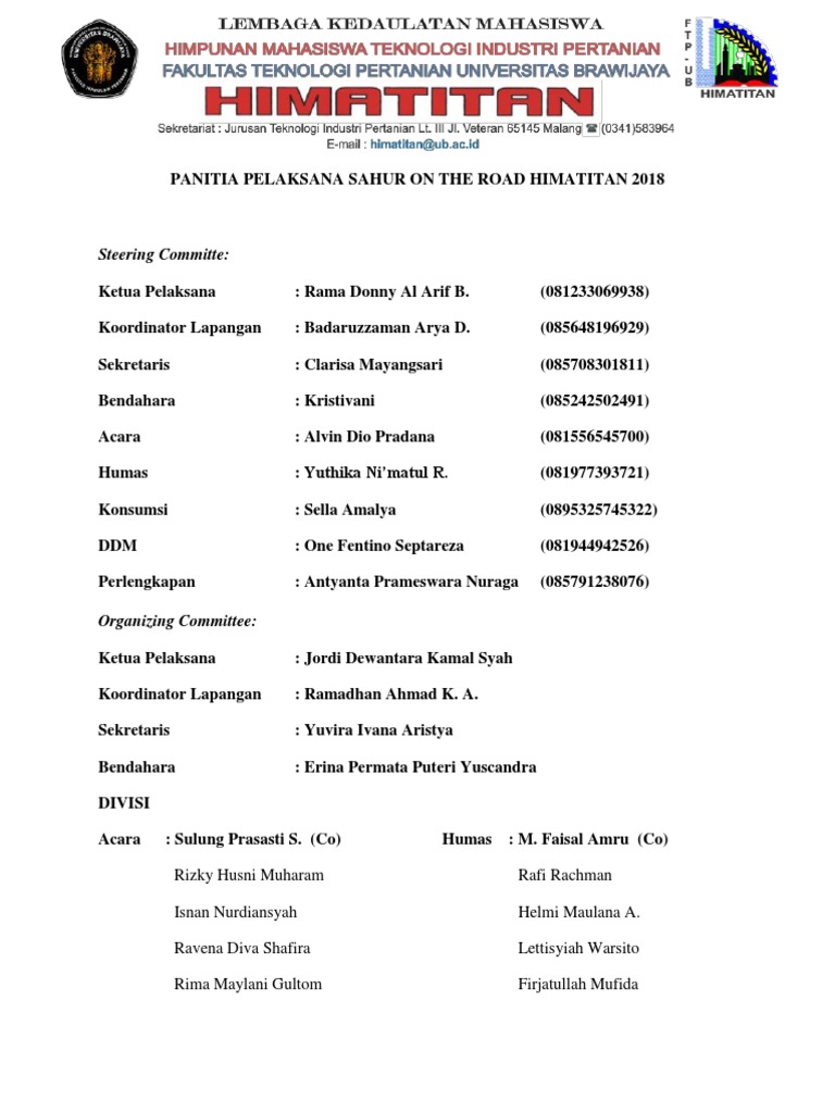 Steering Committe | PDF