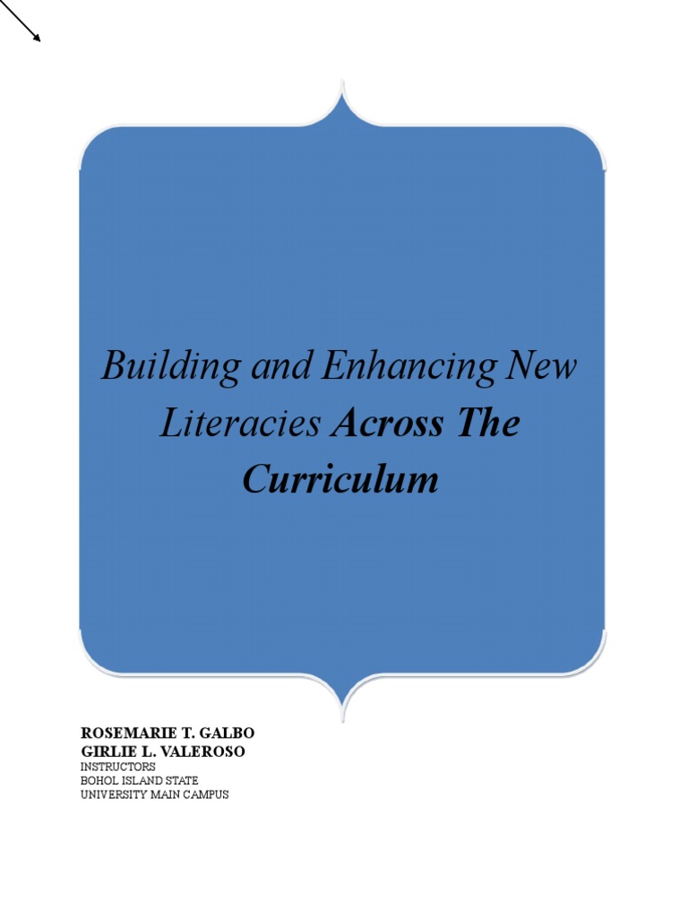 revised-building-and-enhancing-new-literacies-across-the-curriculum | PDF | Critical Thinking ...