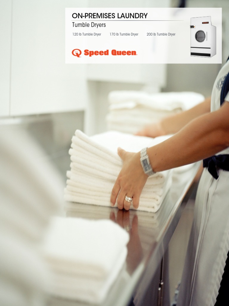 On-Premises Laundry: Tumble Dryers | PDF | Clothes Dryer | Manufactured Goods