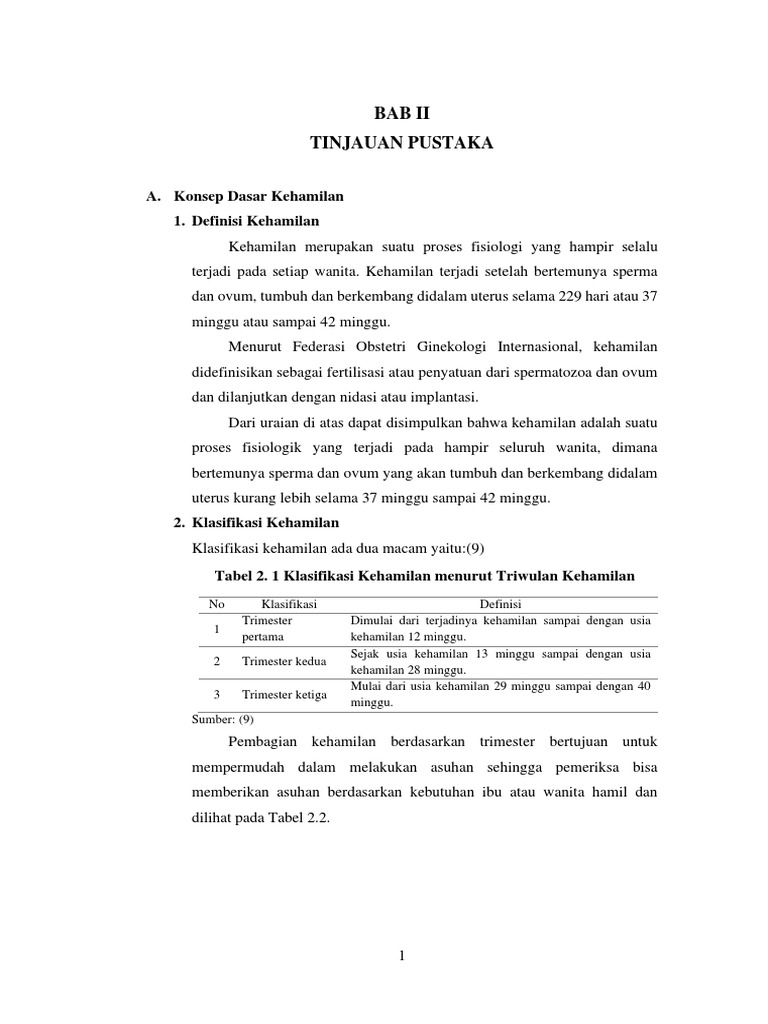 LTA Latifa Tauhid - BAB II | PDF