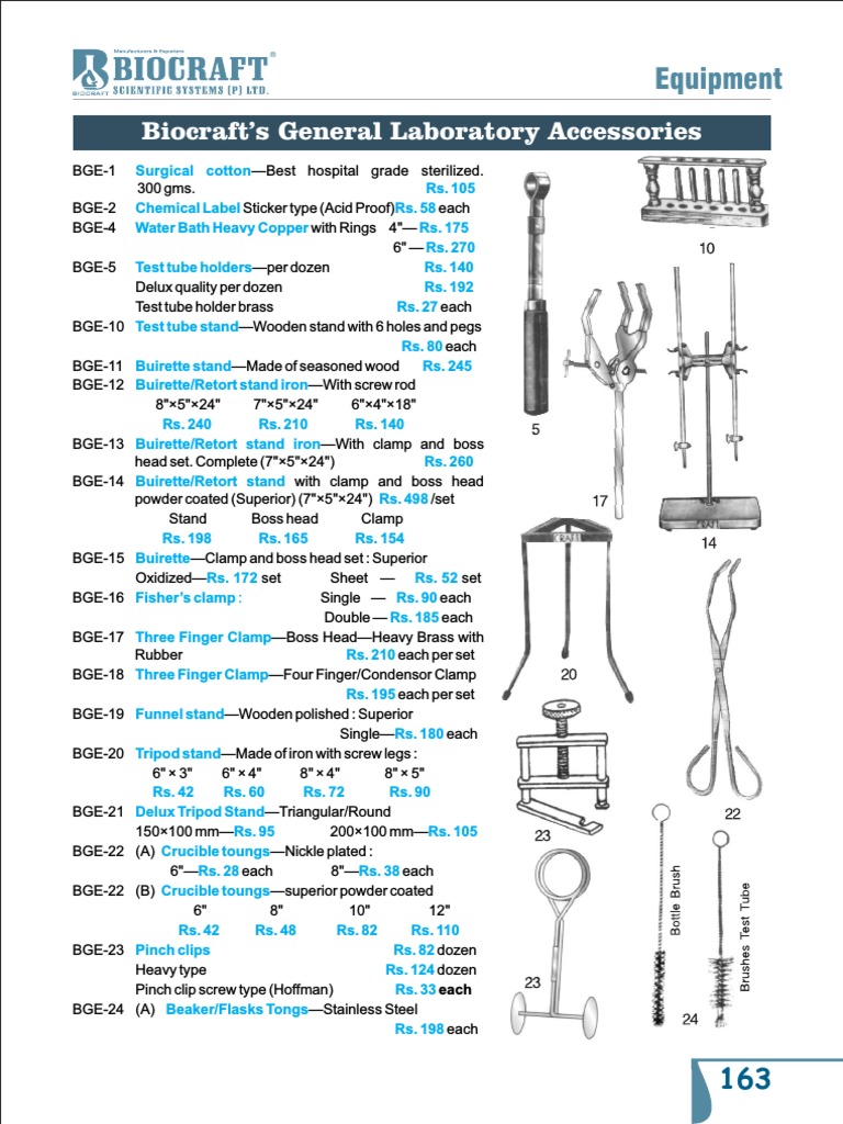Lab Equipment Catalog | PDF | Thermometer | Equipment