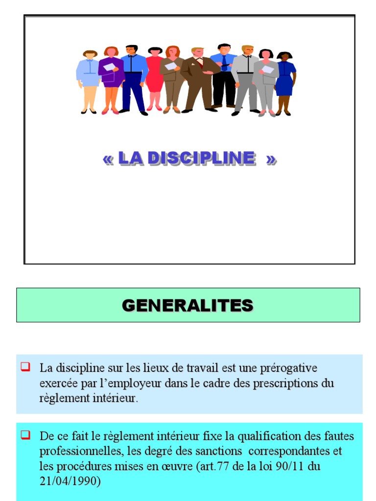 DISCIPLINE | PDF | Loi | Justice