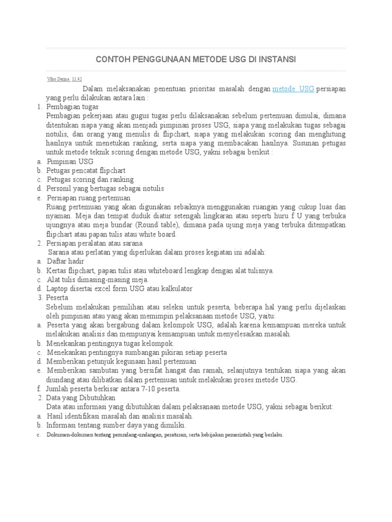 Pengertian Usg | PDF