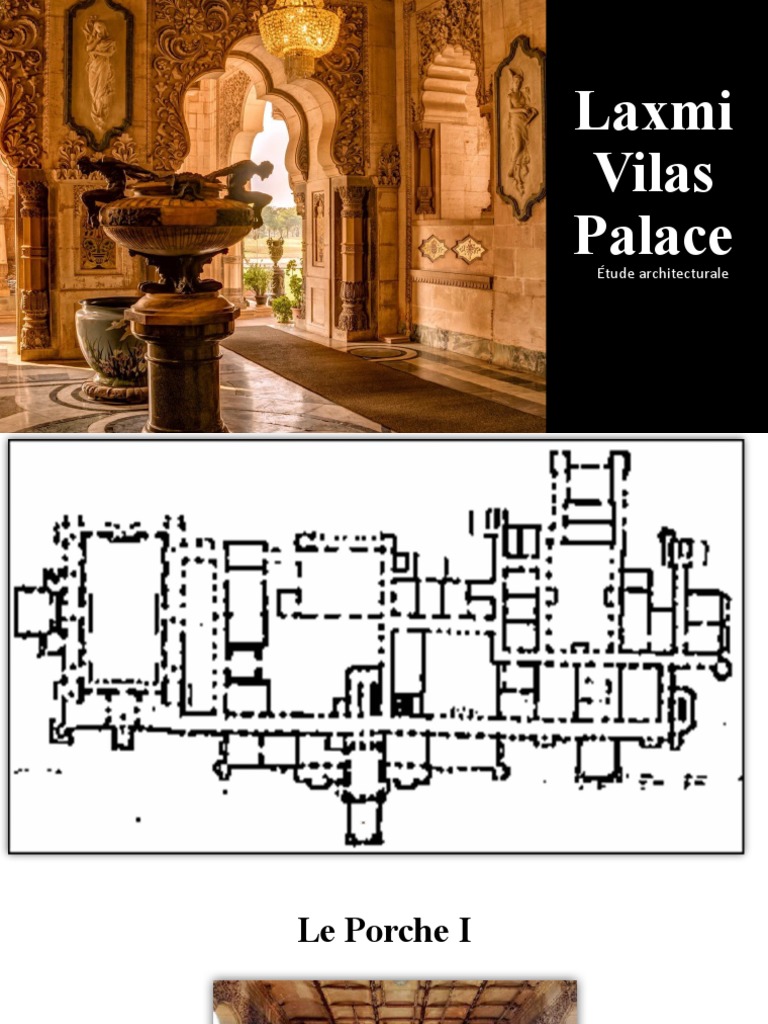 Laxmi Vilas Palace PLAN ARCHI | PDF