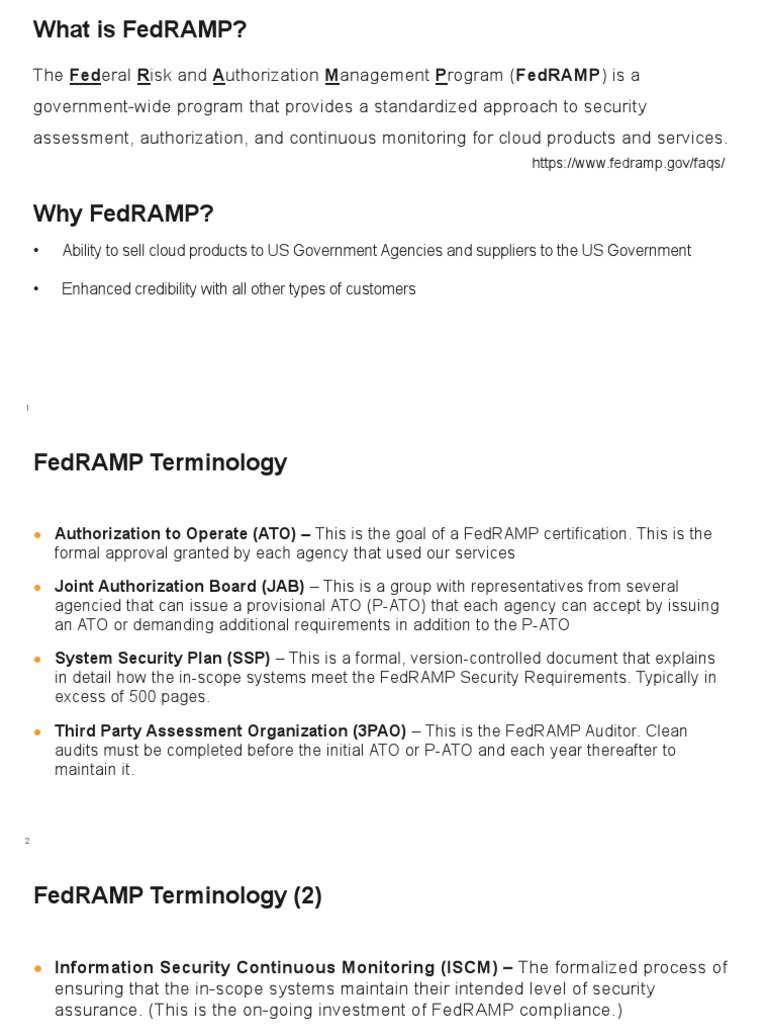 FedRAMP Certification: A Comprehensive Guide to Achieving Compliance ...