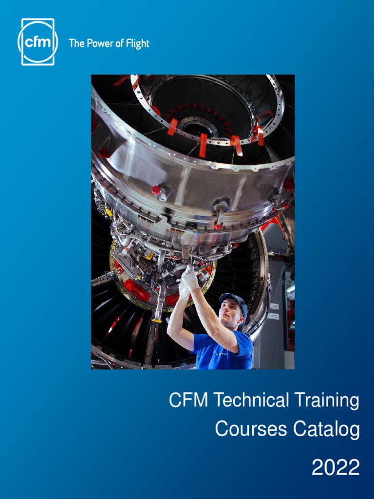 CFM Training Courses Catalog 2022 | PDF | Aviation