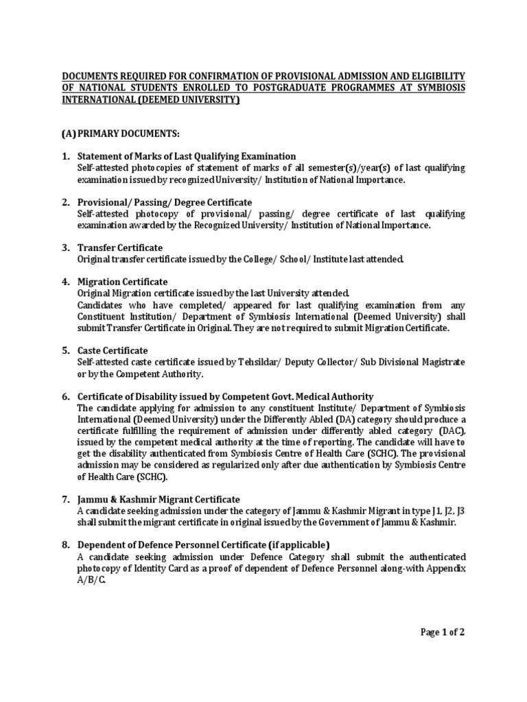 Eligibility Documents New PG | PDF | Notary Public | Identity Document