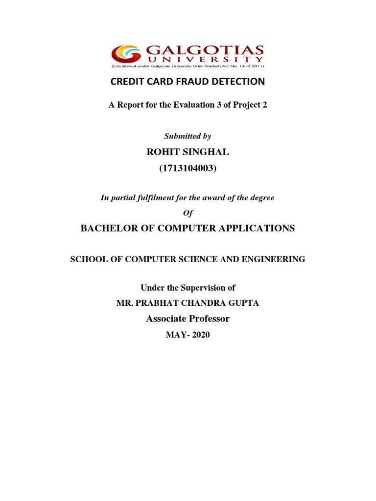Final Project Report Rohit Singhal Pdf Receiver Operating