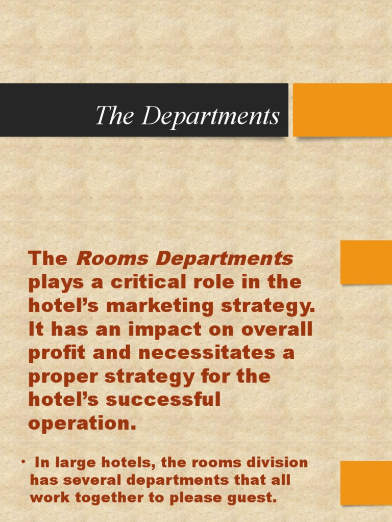 Room Division Reporting | PDF | Business | Economies