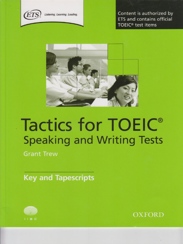 Tactics For Toeic-Sw-Key-Tapescripts | PDF