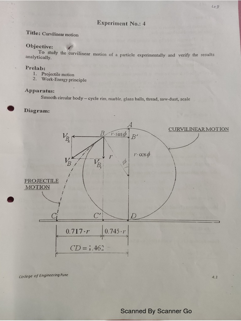 Curvilinear Motion-2 | PDF