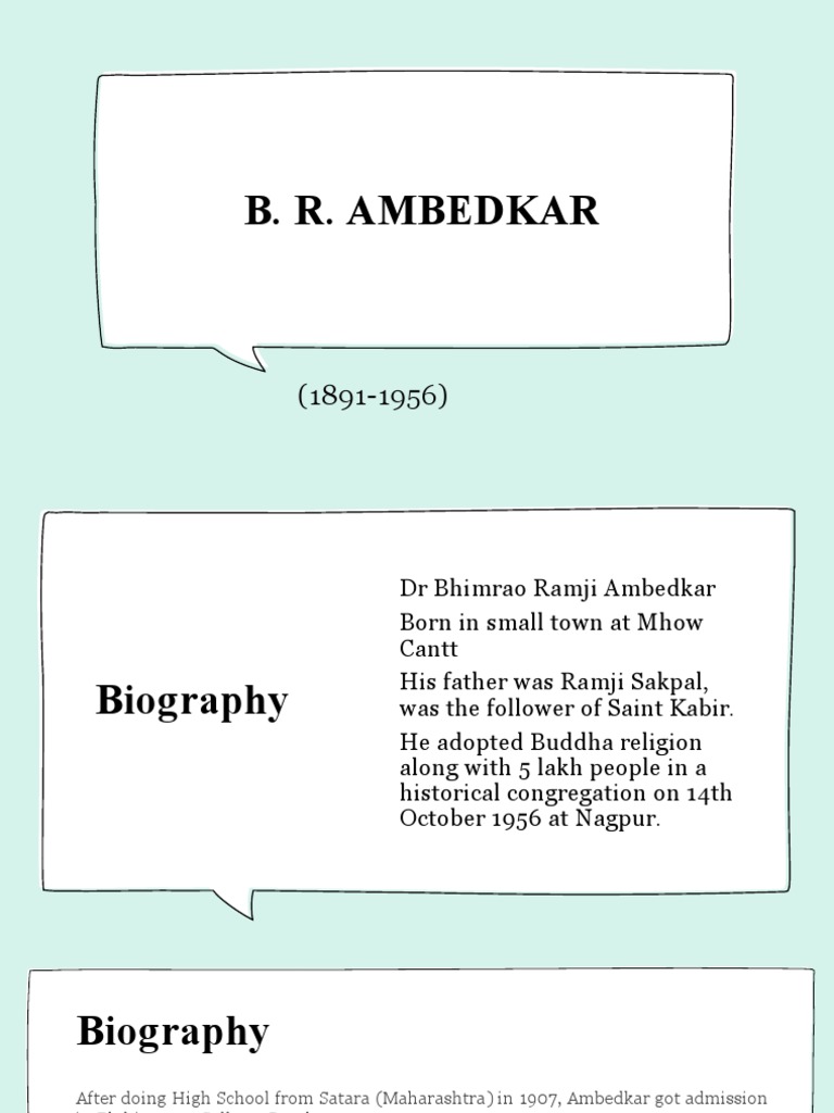 B R Ambedkar | PDF | Dalit | Indian Religions