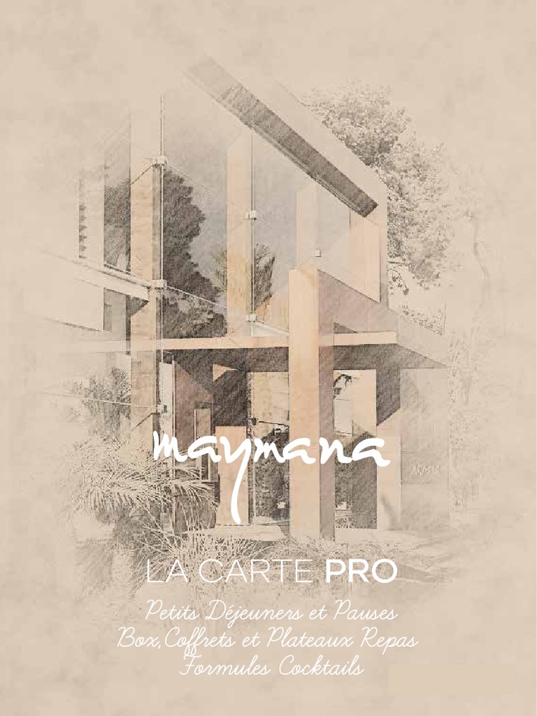 Carte Pro de Traiteur Maymana | PDF | Nourritures | Cuisine
