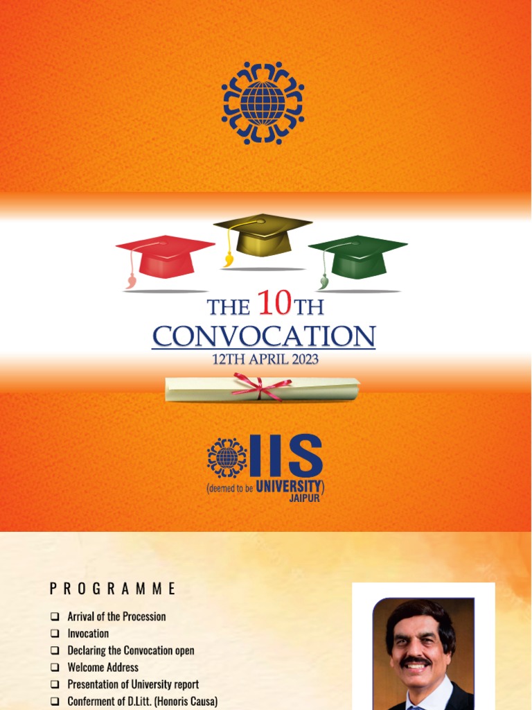 Invitation 10th Convocation | PDF