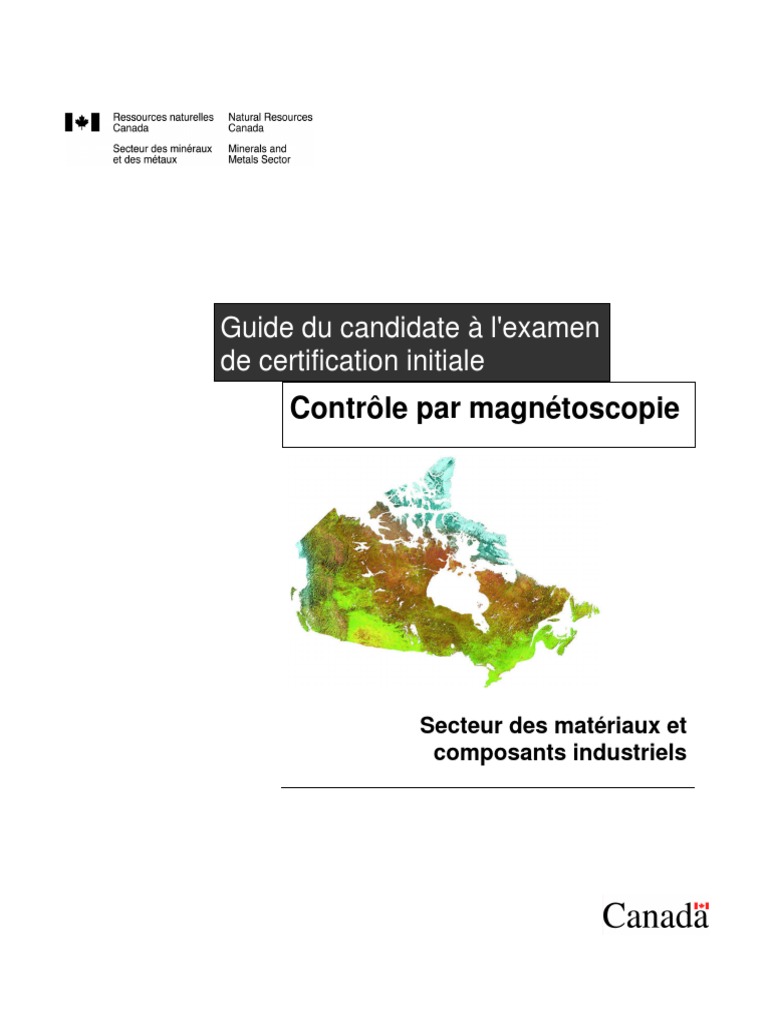 Guide de certification en contrôle par magnétoscopie | PDF | Magnétisme ...